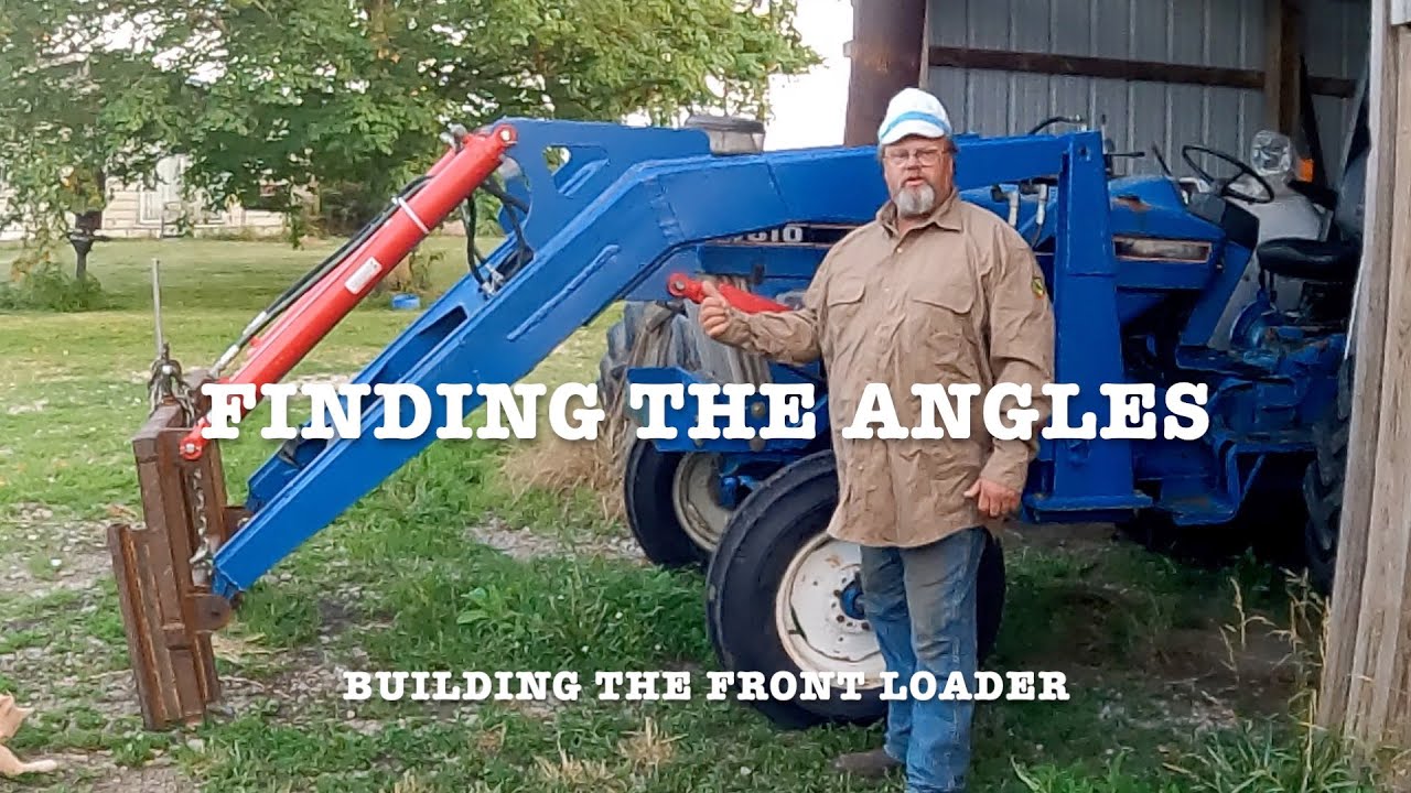 Finding The Angles, Measuring up the math angles for the front loader ...