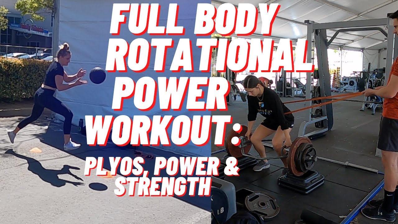 Rotational Strength And Power Training || Full Body Rotational ...
