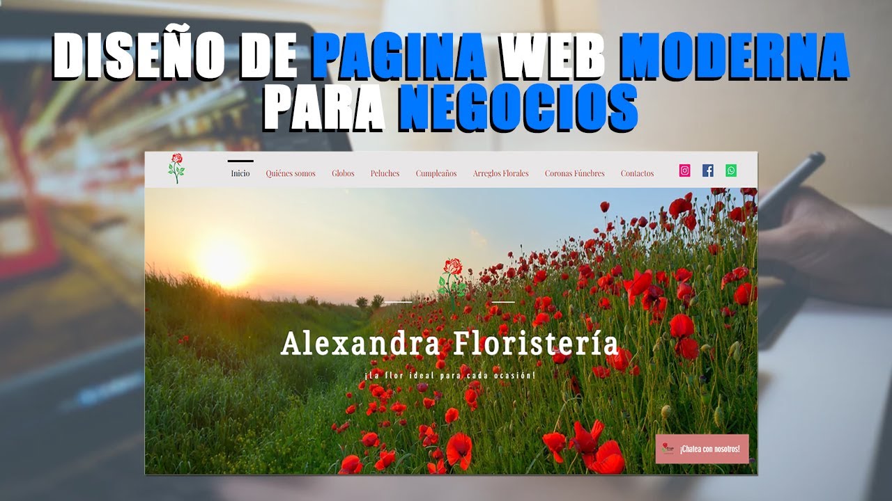 Diseño de Página Web MODERNA para EMPRESAS - YouTube