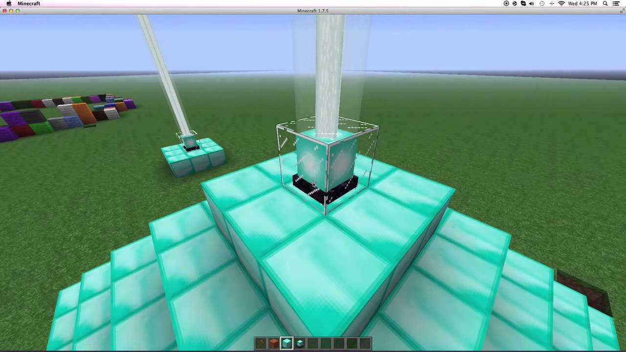 Helpful minecraft tutorial episode 1- BEACONS!! - YouTube