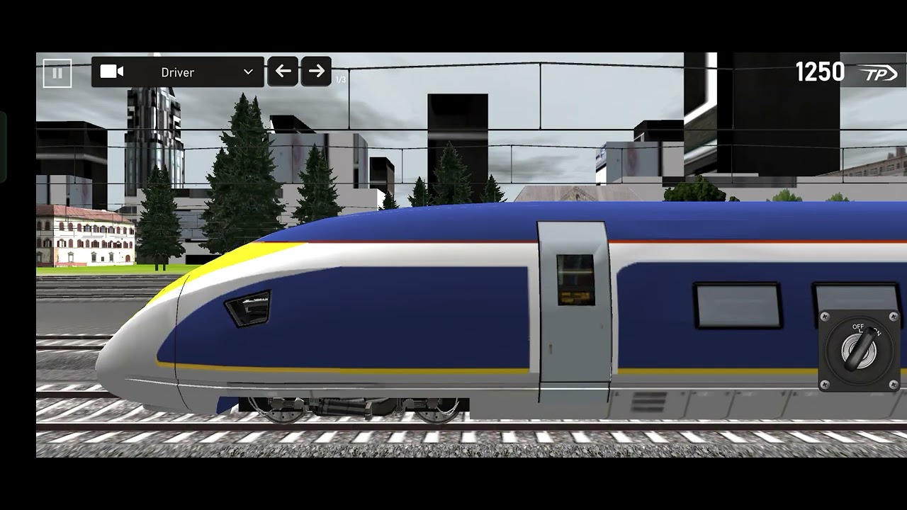 Munich to London Euro star ⭐⭐⭐⭐ 374 passenger express European train ...