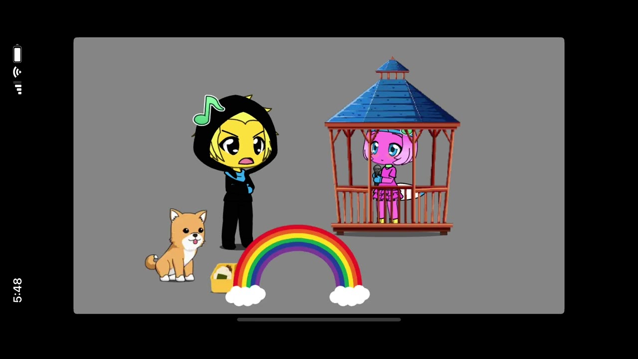 Me and my shadows With Unikitty and master Frown/Gacha Life - YouTube