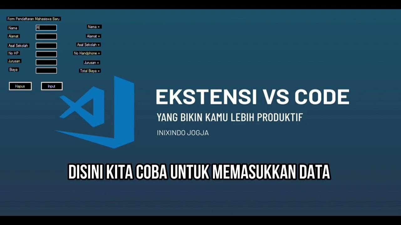 Contoh Program Visual Basic.Net (Aplikasi Form Pendaftaran Mahasiswa ...