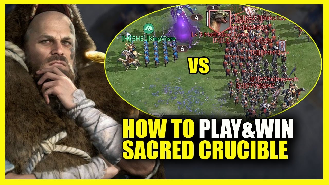 How to Play & Win Sacred Crucible 9 Tips || Viking Rise Tips and Tricks ...
