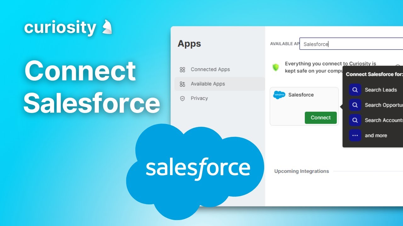 Connect Salesforce - YouTube