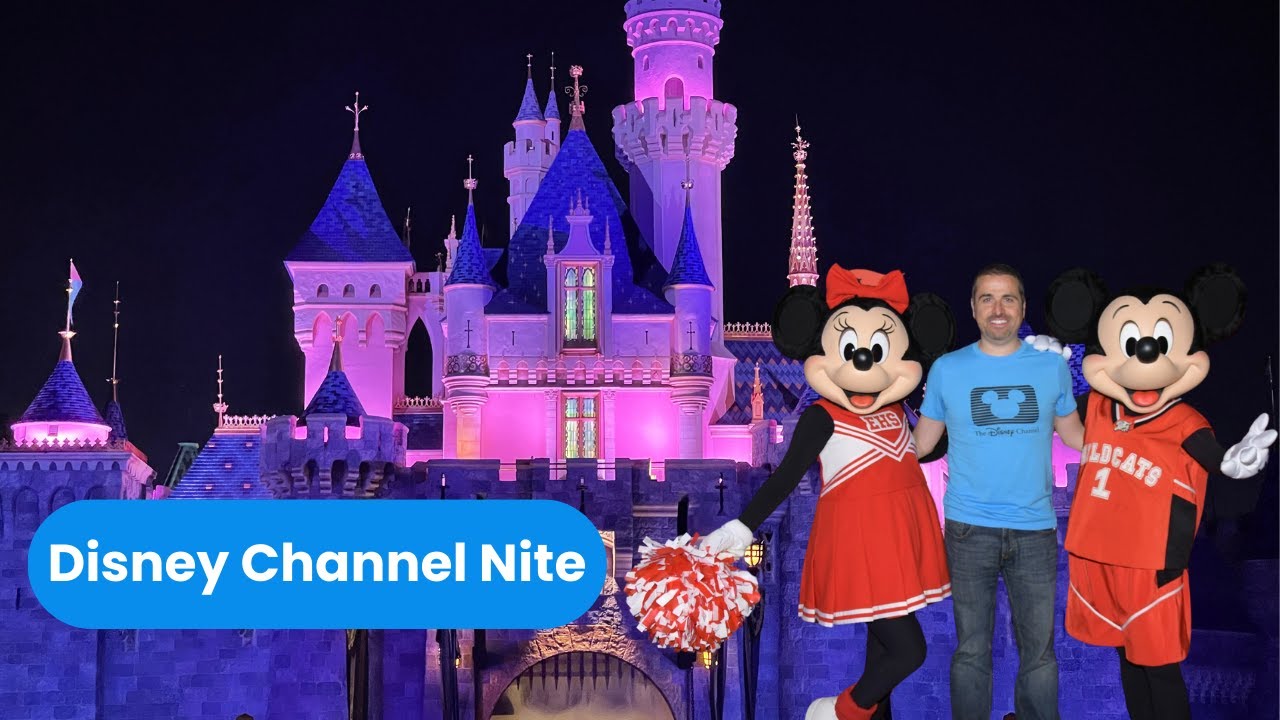 Disneyland's newest After Hours Event Disney Channel Nite - YouTube