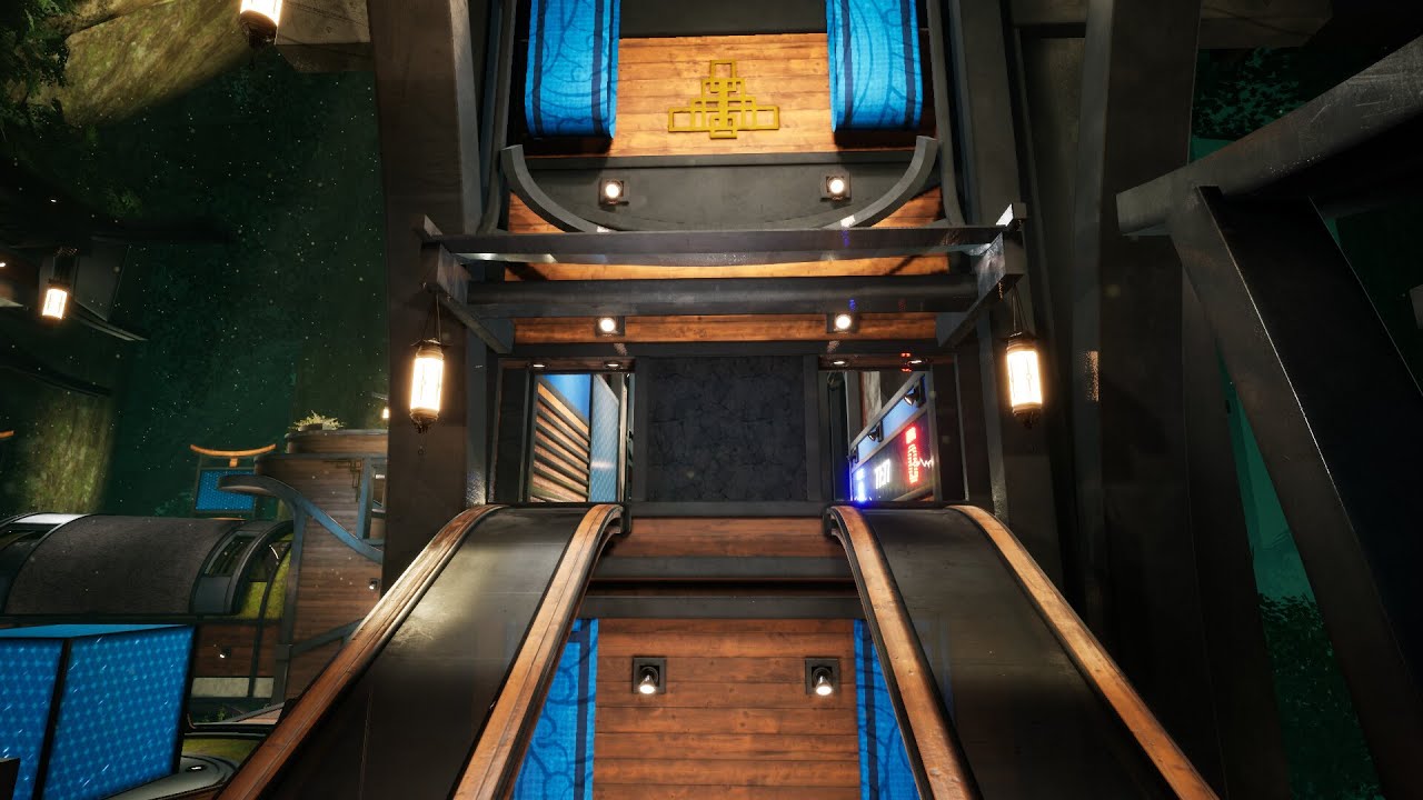 Splitgate Beginner Map Guide : Highwind - YouTube