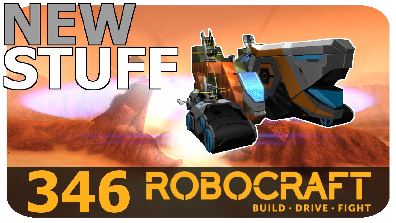 Robocraft NEW STUFF - T3 TRAX with MECH 7 Head Tier 3 Plasma Tank - YouTube