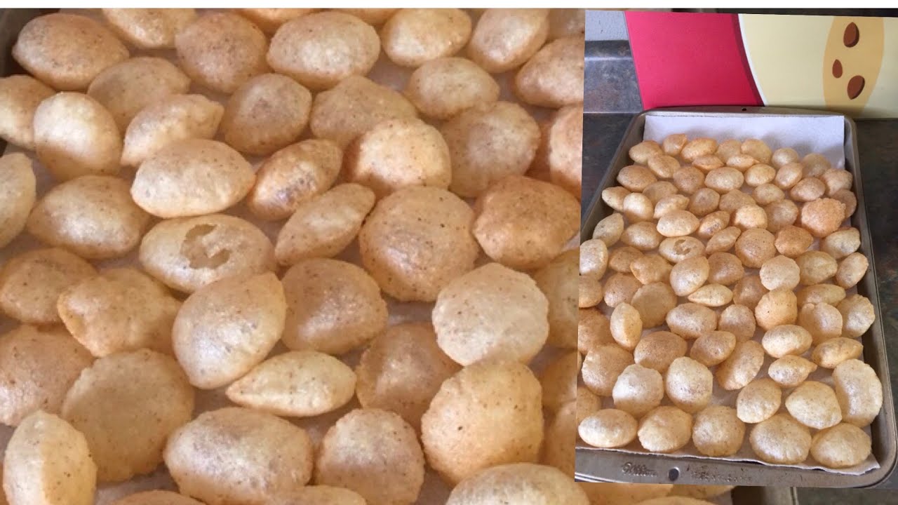 Puri for Pani puri/ puchaka/ golgappa recipe - YouTube