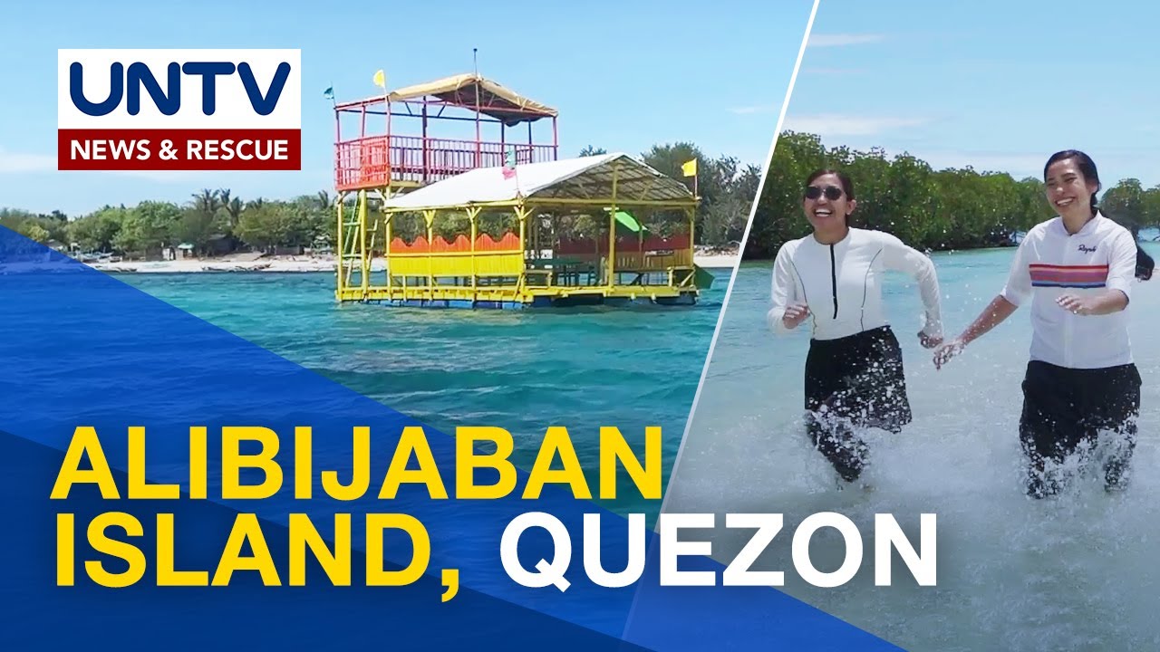 Alibijaban Island: White sand at clear water na matatagpuan sa Quezon ...