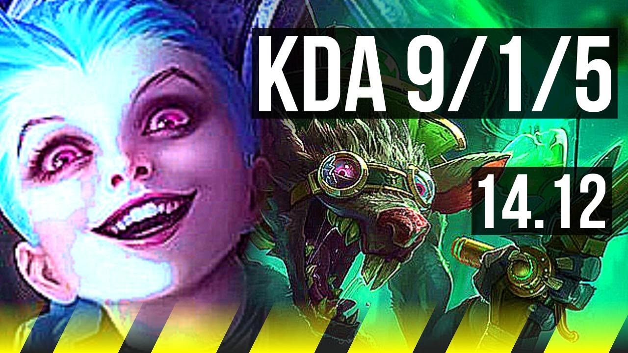 JINX & Rell vs TWITCH & Poppy (ADC) | 9/1/5, 1500+ games, Legendary ...
