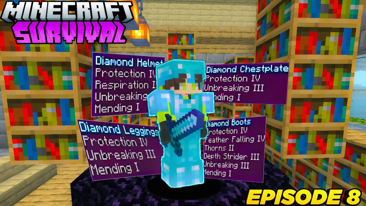 I Got Max Enchanted Armour🤩 in Minecraft PE 🔥1.20#minecraft - YouTube
