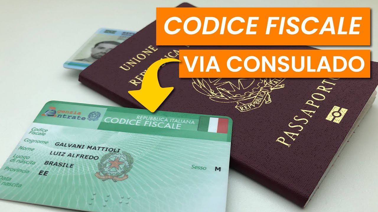 É possível? Como Fazer o CODICE FISCALE no Brasil via Consulado ...