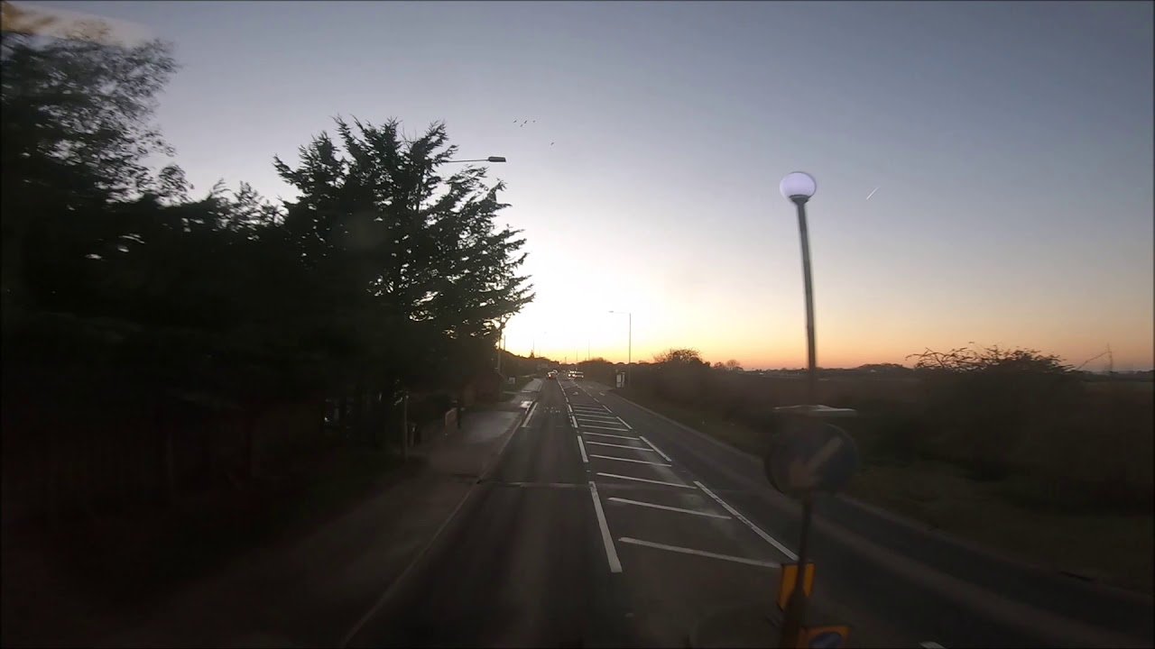 Full Route Visual First Essex Route 200: Basildon Bus Station-Grays ...