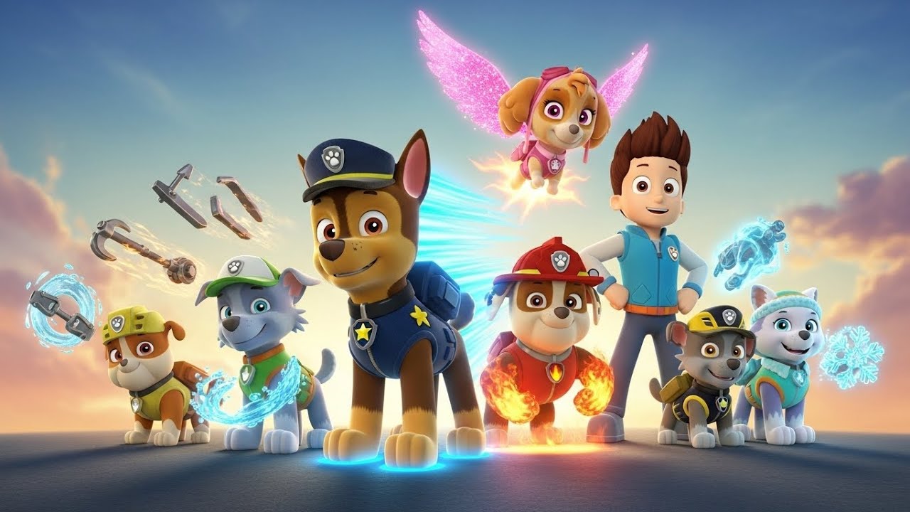 Mighty Pups Paw Patrols for Kids and Toddlers - YouTube