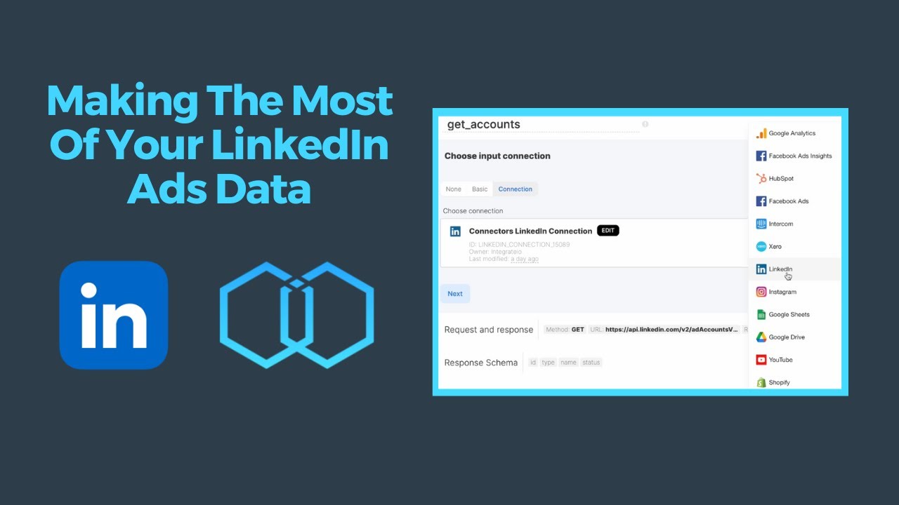 Making The Most Of Your LinkedIn Ads Data With Integrate.io - YouTube