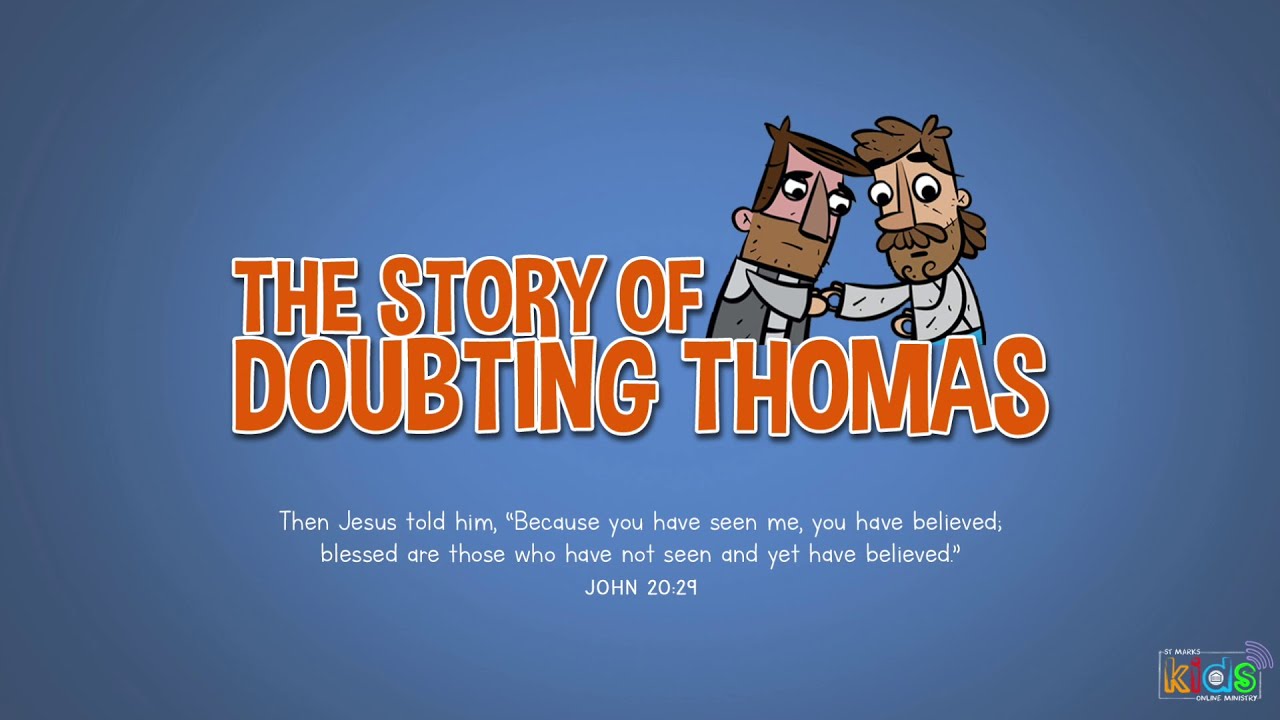 Children's Church - The Story of Doubting Thomas - YouTube