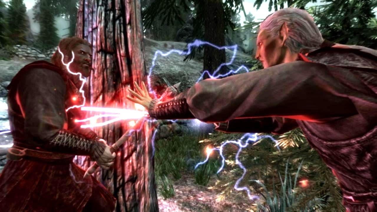 Skyrim Battles - Vingalmo vs Orthjolf [Legendary Settings] - YouTube