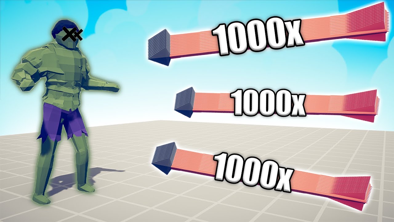 1000x OVERPOWERED ARCHER vs UNITS - TABS | Totally Accurate Battle ...