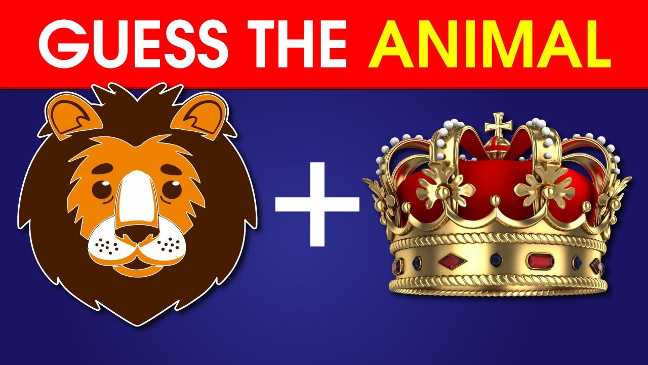 Guess the Animal by Two Emojis 🐝🐜 | Fun Emoji Riddle Challenge - YouTube