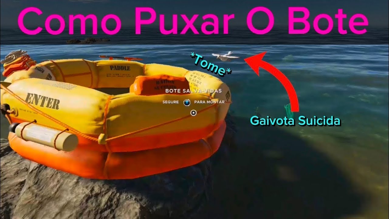 Como Puxar O Bote No Stranded Deep - YouTube