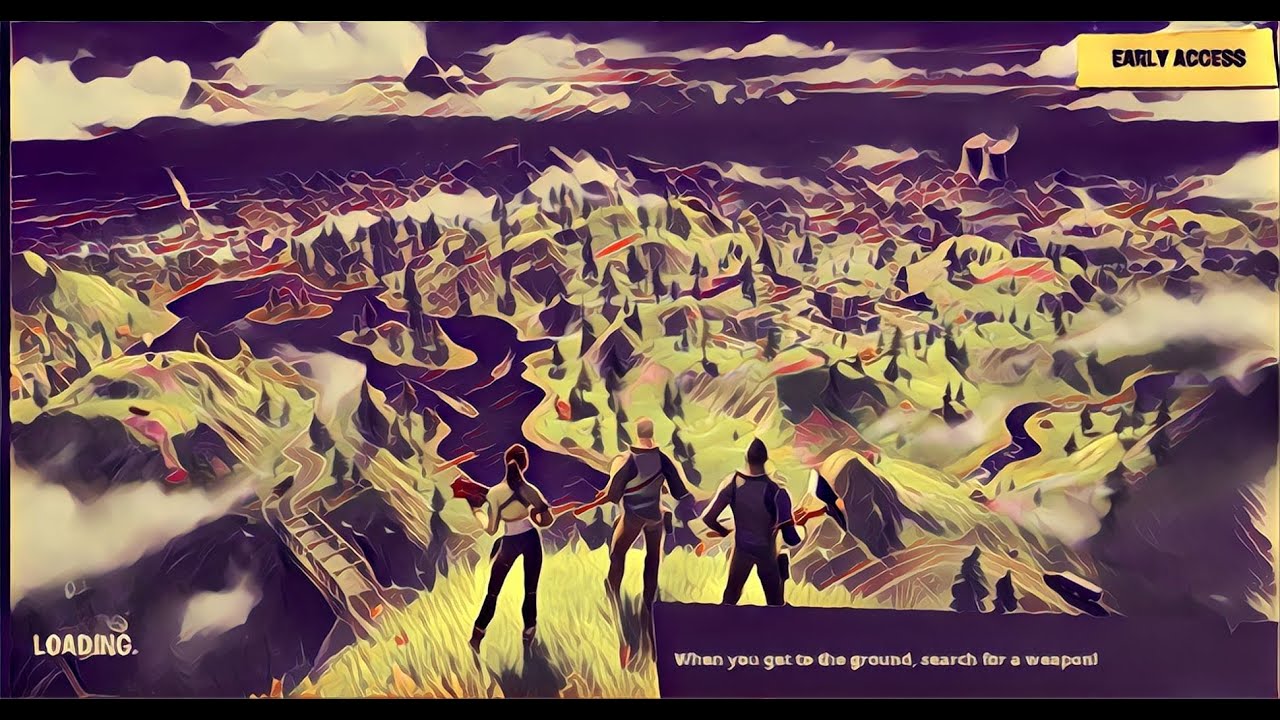 Search hidden letter 'F' in the New World Loading Screen - Fortnite ...