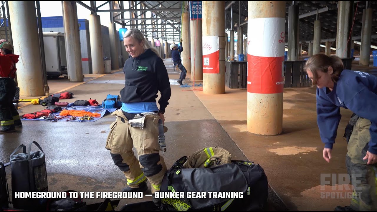 Gear Training (Part 1 of 4) | Putting on Firefighter Bunker Gear ...