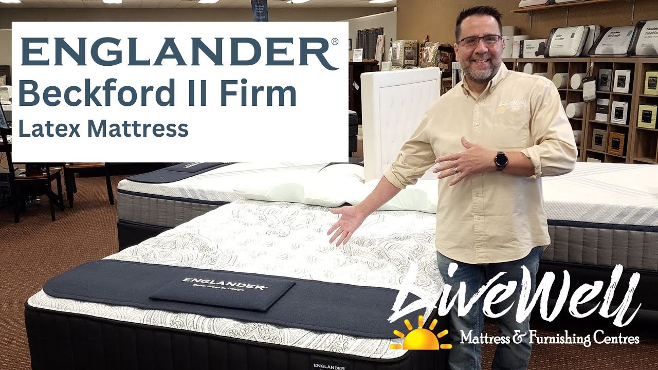 A Latex Mattress Perfect for Most Sleep Positions - Englander Beckford ...