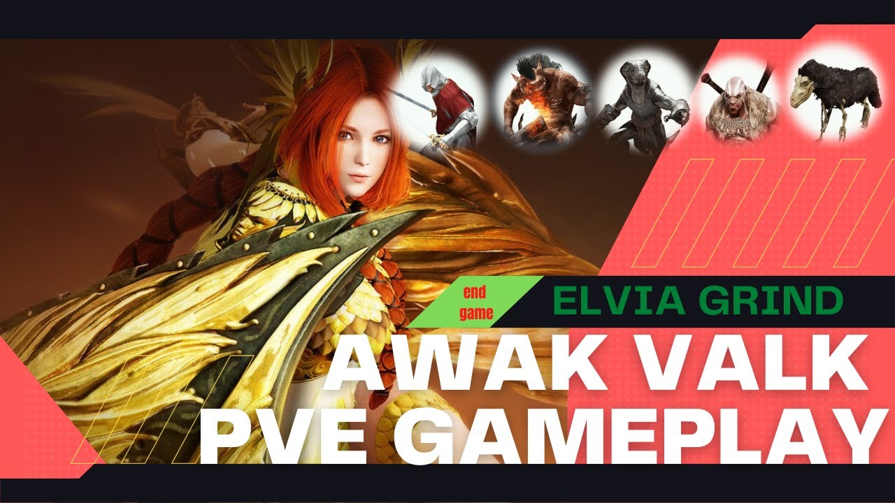 BDO| Valkyrie Awakening PVE gameplay in Elvia Server | Black Desert ...