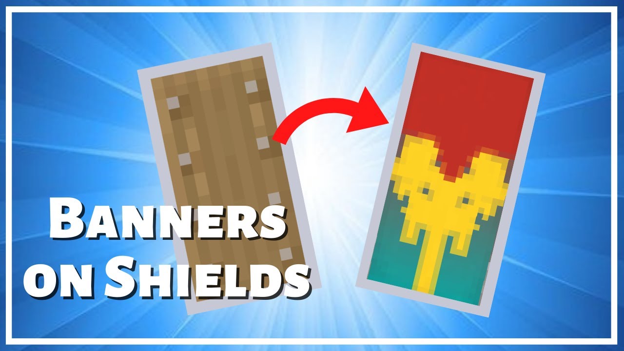 How To Make Custom Shields In Minecraft Java Only Tutorial YouTube How To Make Custom Shields In Minecraft Java Only Tutorial YouTube