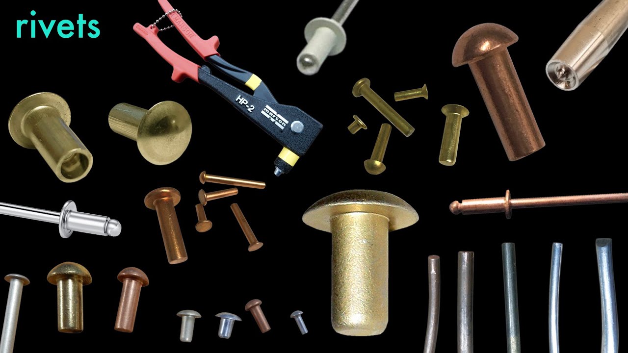 Introduction To Rivets Types Of Rivets In 2021 Rivets Metal Steel