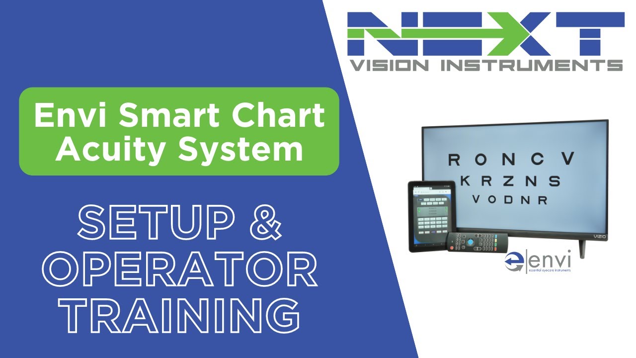 Envi Smart Chart Acuity System - Setup & Operator Training - YouTube