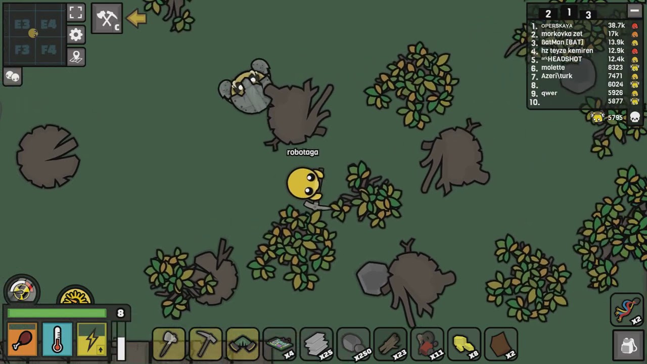 Survival in Devast.io all game - YouTube