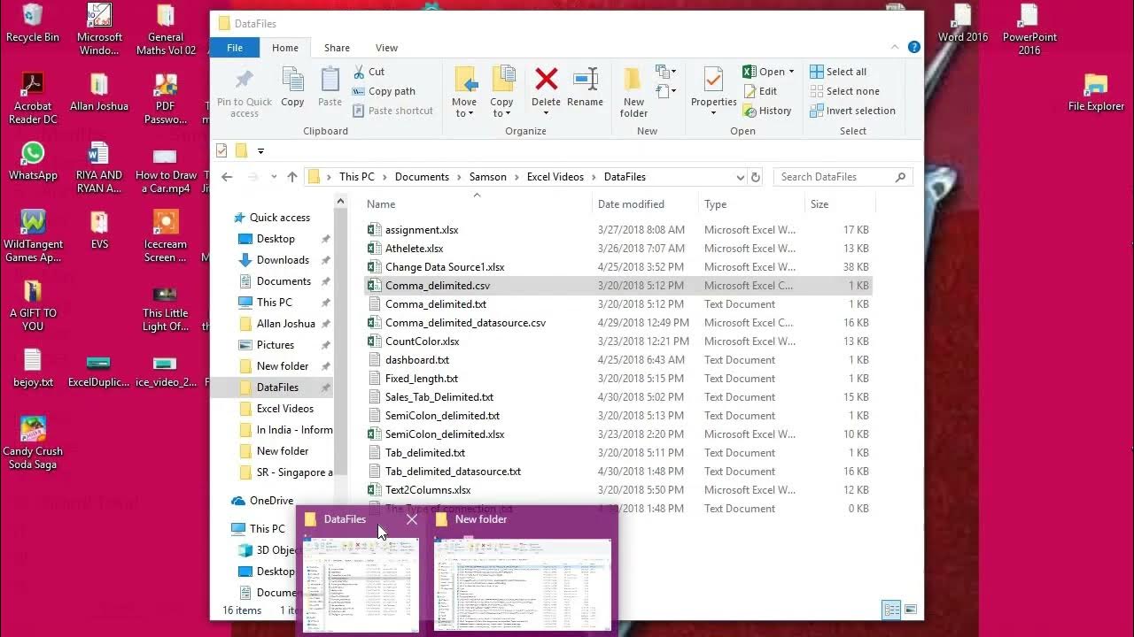 EXCEL : Pivot Table - How to get CSV FILE Source data to create Pivot ...