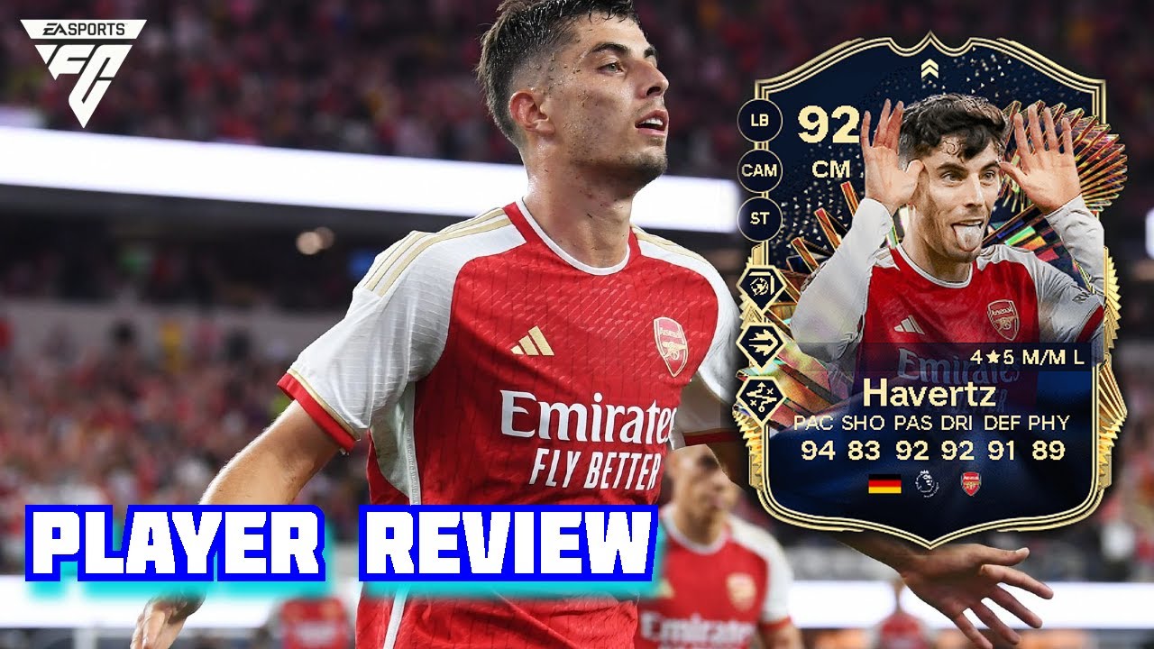 KAI HAVERTZ VALE LA PENA POR 1.2 MILLONES EN FC 24 ? | REVIEW | EAFC 24 ...