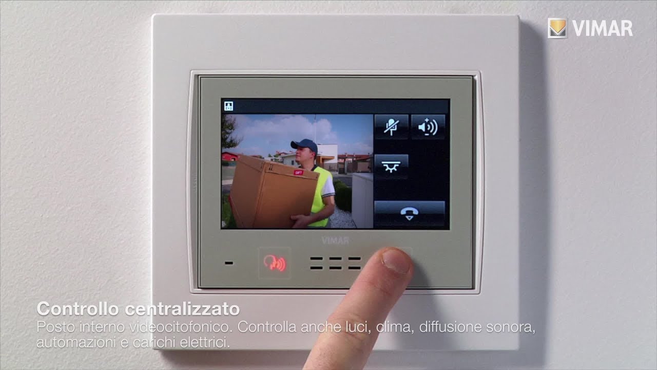 Domotica By-me, controllo centralizzato By Vimar - YouTube