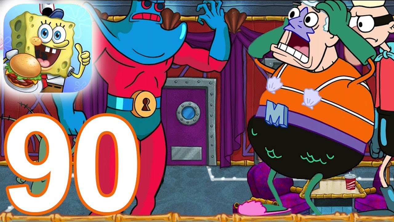 SpongeBob: Krusty Cook-Off - JUSTICE LEUGE - Gameplay Video Part 90 ...