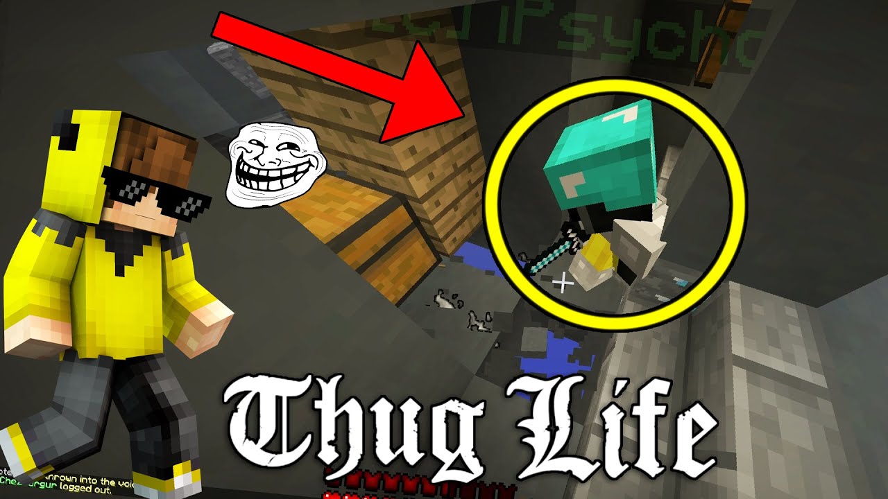 DÜNYA'DAKİ EN İYİ THUG LİFE! (Minecraft : Sky Wars #40) - YouTube