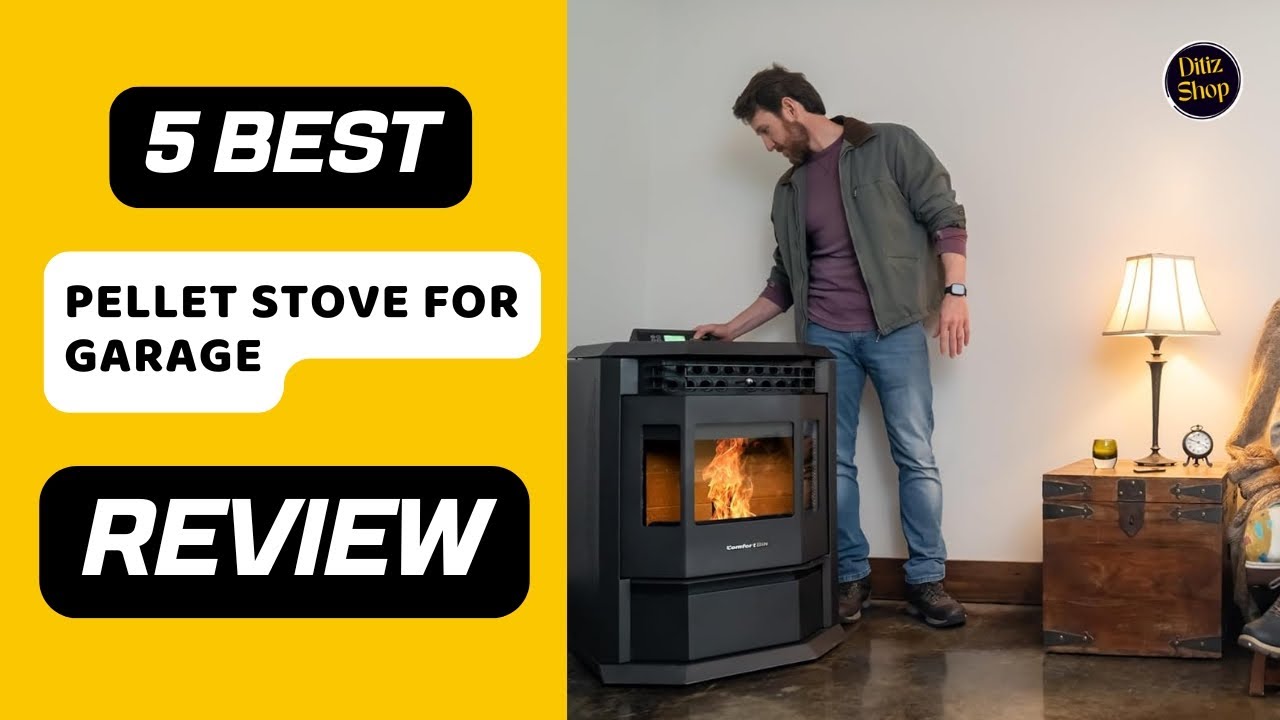 Pellet Stove For Garage Nero Lux B 15kW Back Boiler Stove