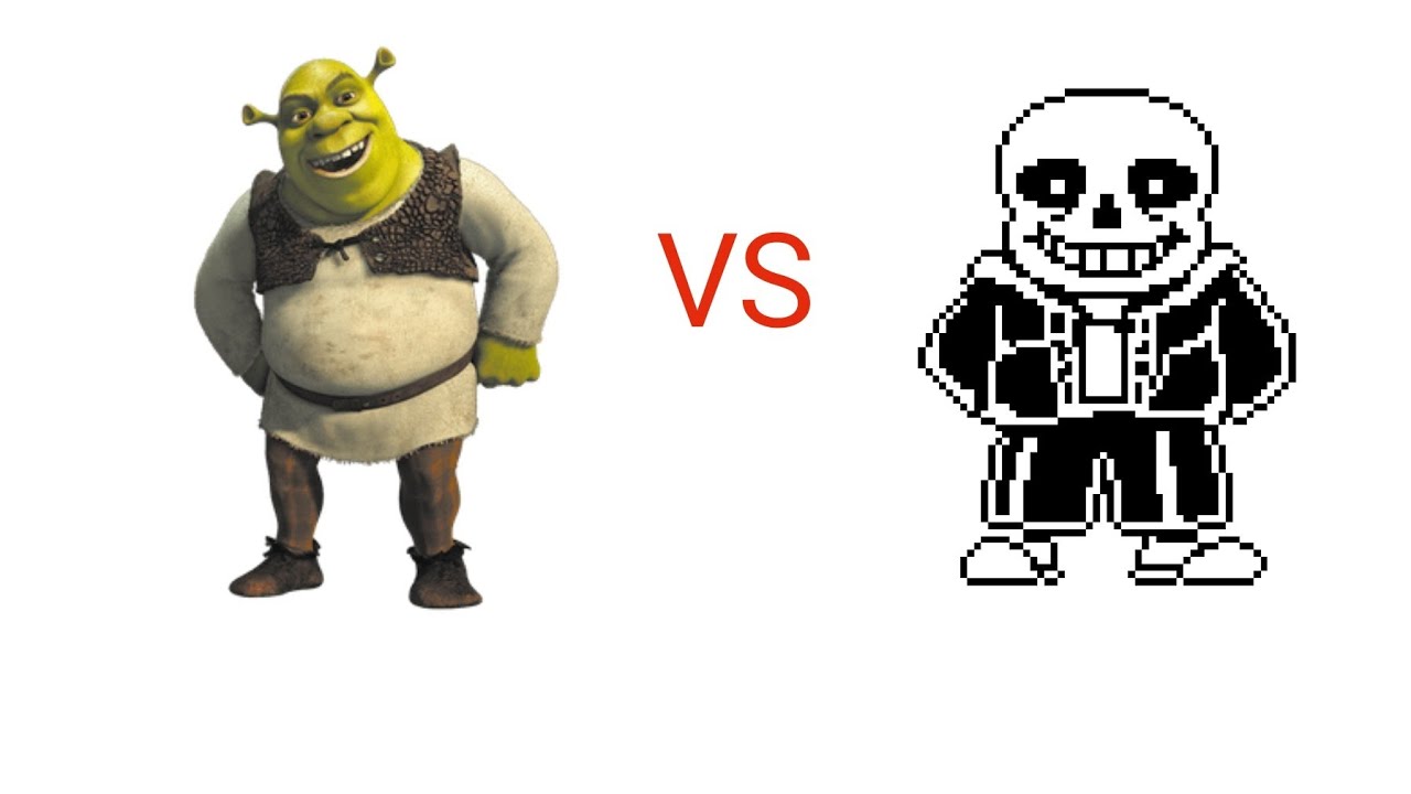 mugen shrek vs sans - YouTube