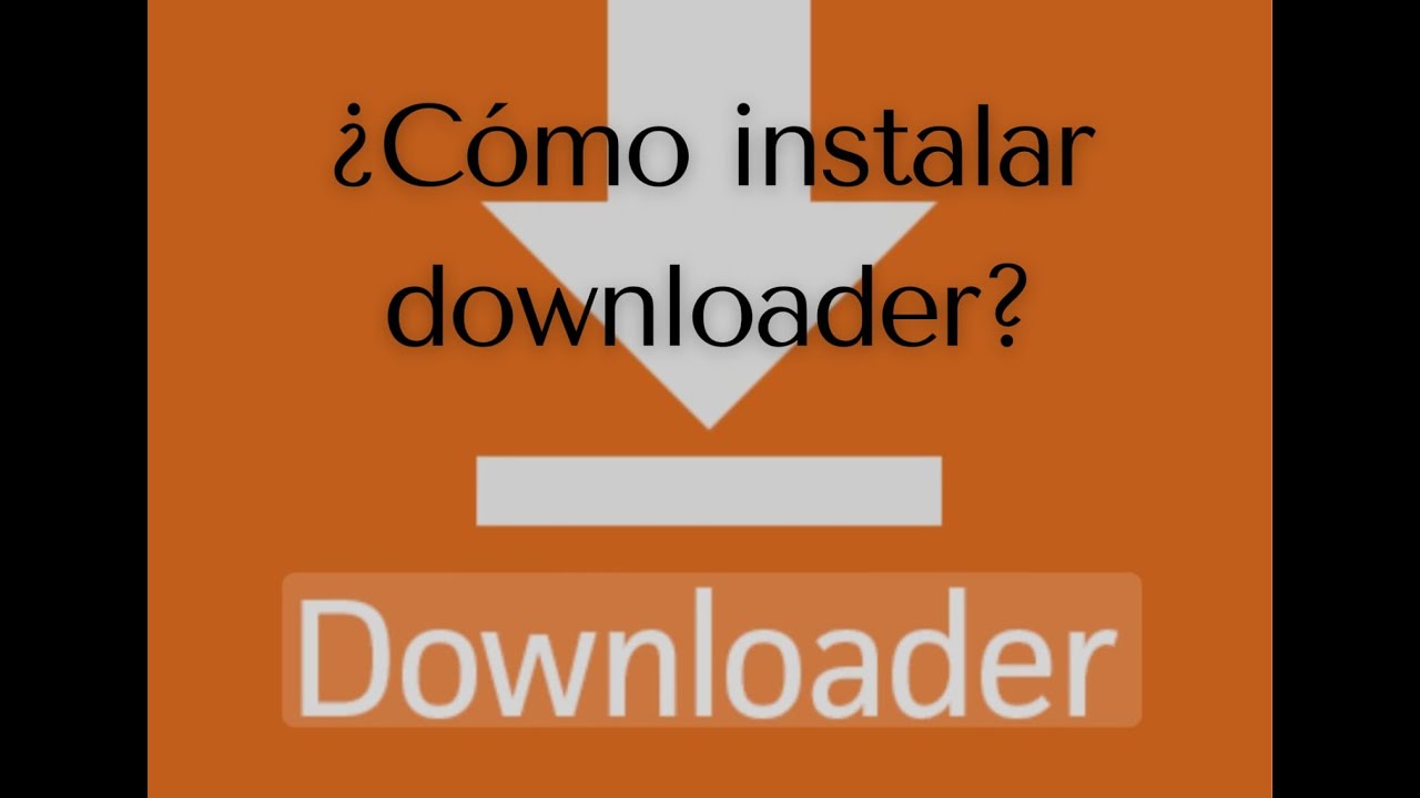 Como Descargar Downloader en un Smart TV - YouTube