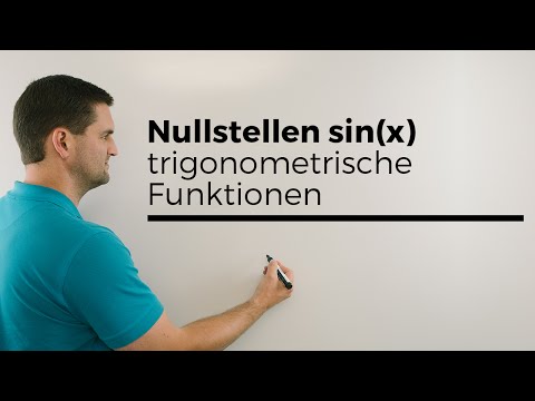 Nullstellen sin(x), trigonometrische Funktionen | Mathe by Daniel Jung