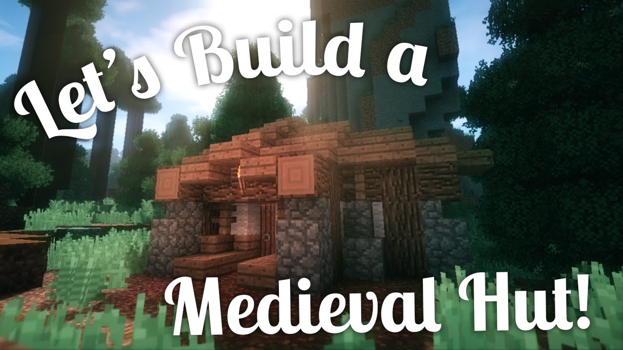 Minecraft | Let's Build a Medieval Hut | Minecraft Building Tutorial ...