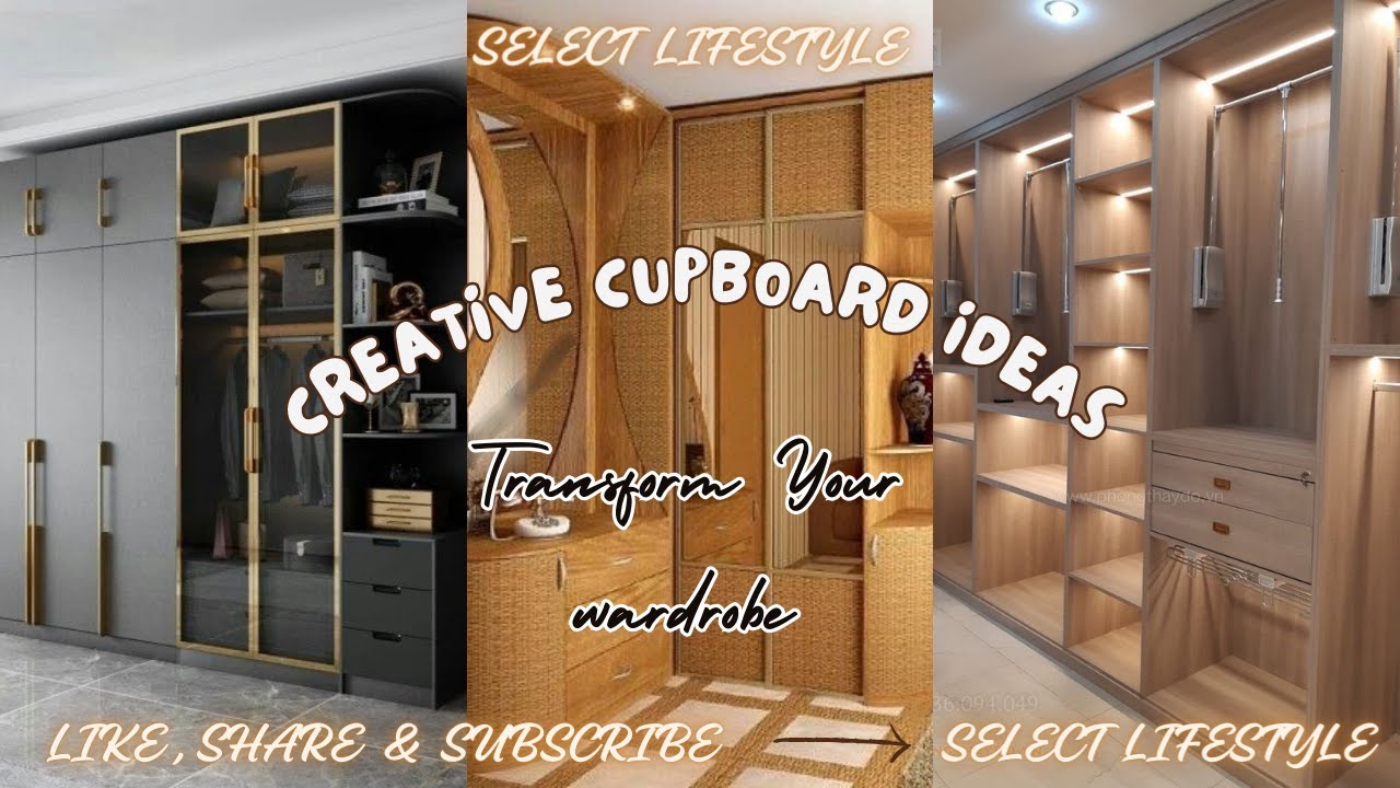 Creative Wardrobe Design Ideas 🏡 /Transform Your Bedroom with Stylish ...