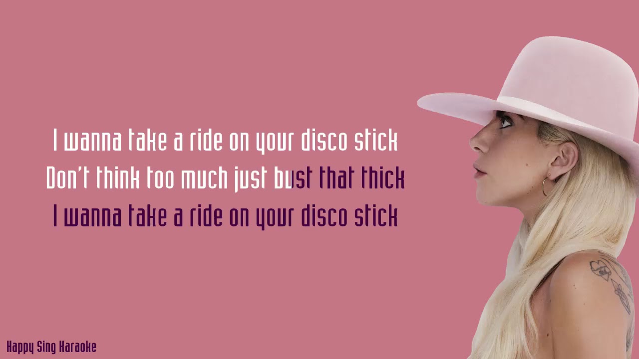 LOVE GAME - LADY GAGA (Karaoke Version) - YouTube