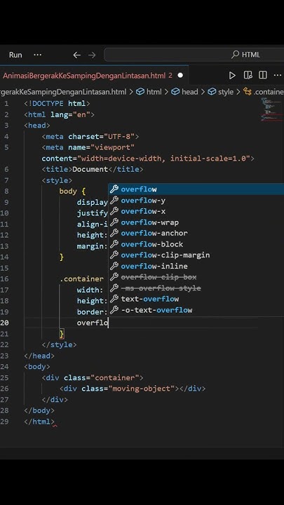 Bergerak Sesuai Jalurnya Html Css Jagocoding Coding Html Css Technology Animation 8767