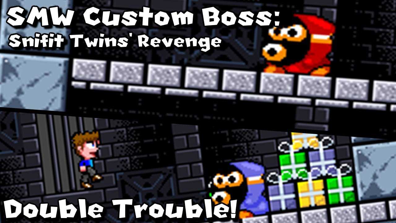 SMW Custom Boss - Snifit Twins' Revenge - YouTube