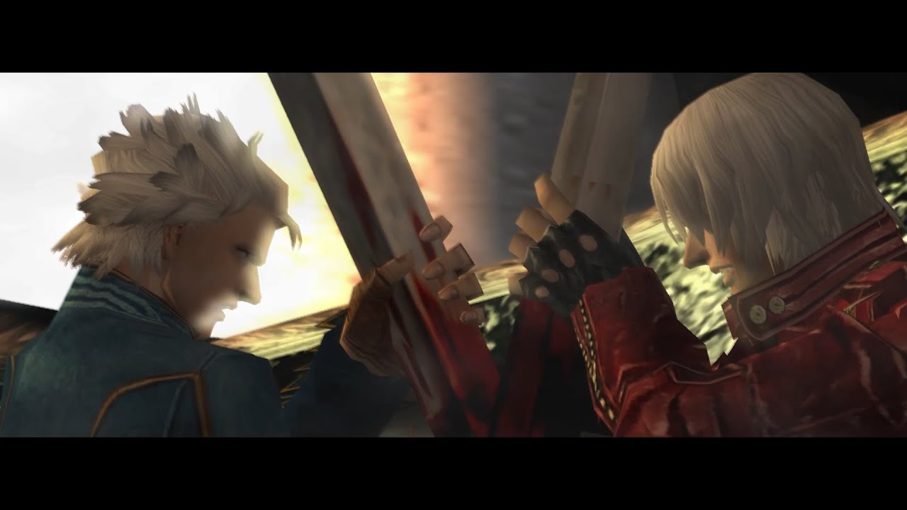 Dante vs Vergil Final Boss Fight + All Ending Cutscenes + Secret Ending ...