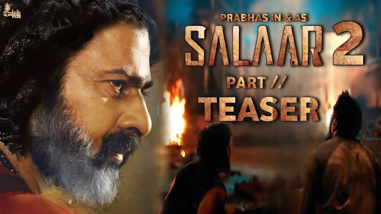 Salaar 2 - Prabhas Intro First Look Teaser | Prashanth Neel , Ravi ...