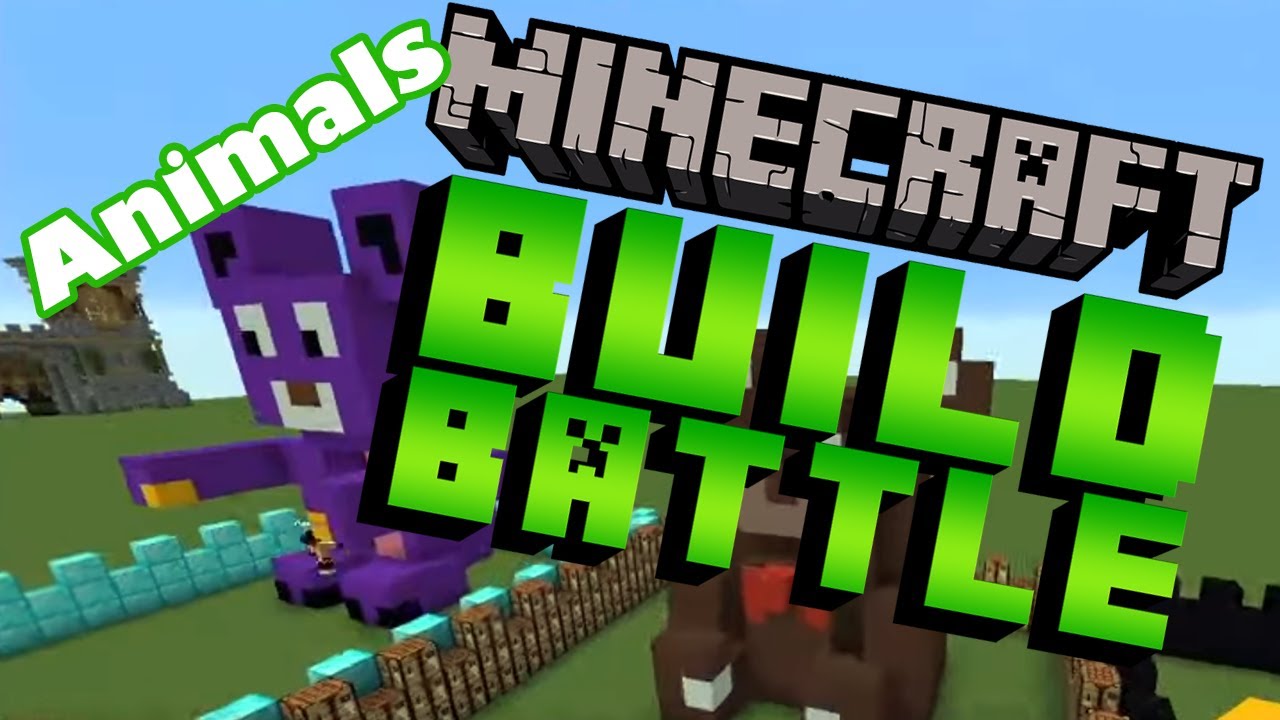 Minecraft Micro Build Battle Stuffed Animals - Ep 43 Highlight ...